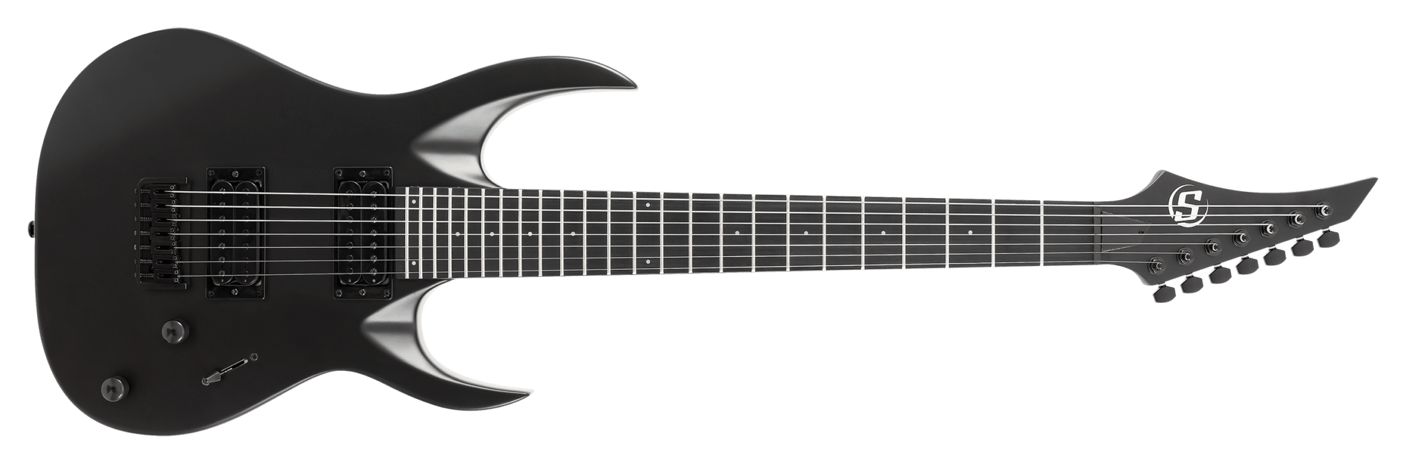 AB4.7C – 7 String S by Solar – Carbon Black Matte